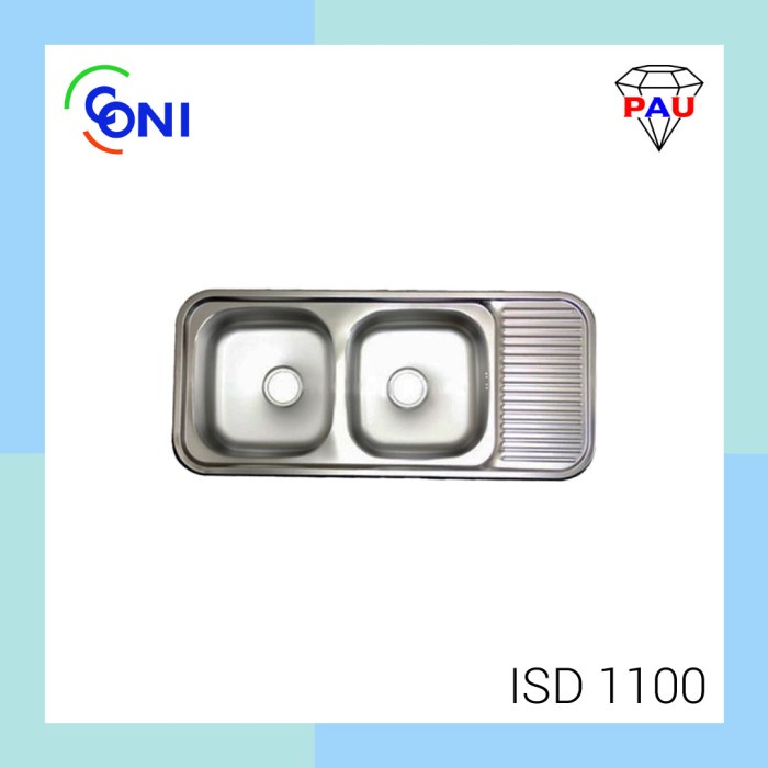 Jual Kitchen Sink Bak Cuci Piring CONI ISD 1100 | Shopee Indonesia