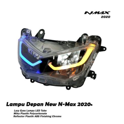 Jual Headlamp Lampu Depan JPA NEW Nmax 2020 Reflektor Set JPA Angel ...