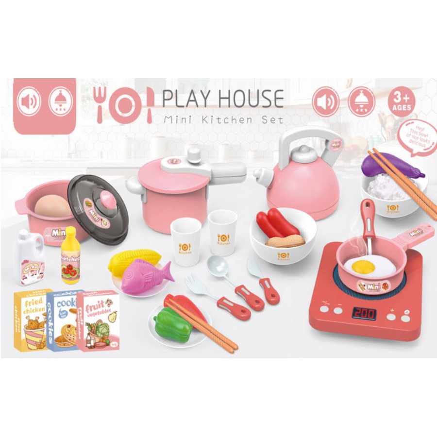 Jual mainan anak balita masak masakan Mini Kitchen Toys Children's Food ...