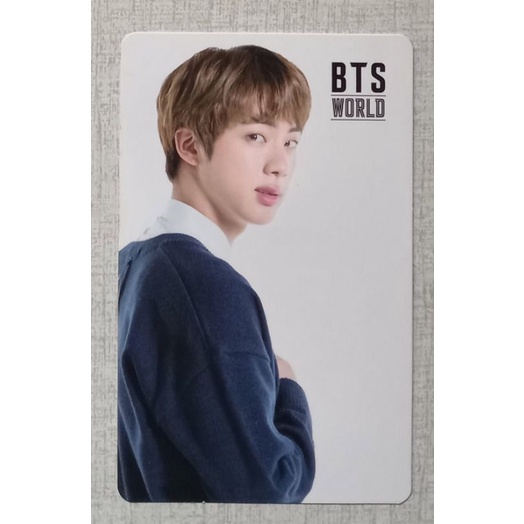 Jual pc official jin bts world 2 side | Shopee Indonesia