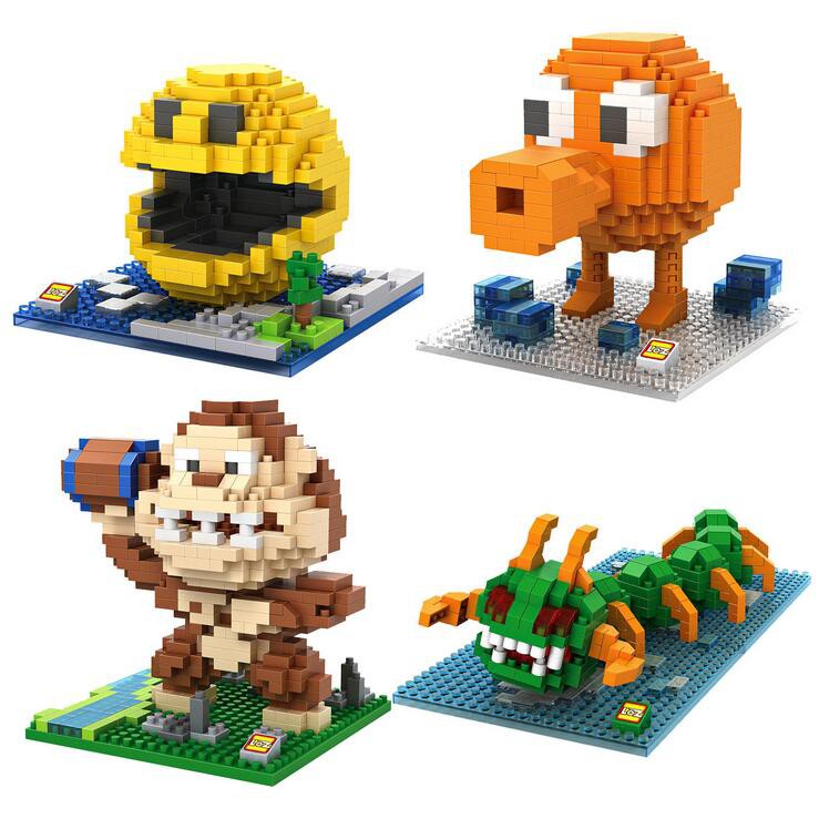 Jual Mainan Lego Pixels PacMan Micro Blocks Model DIY Assemble Action ...