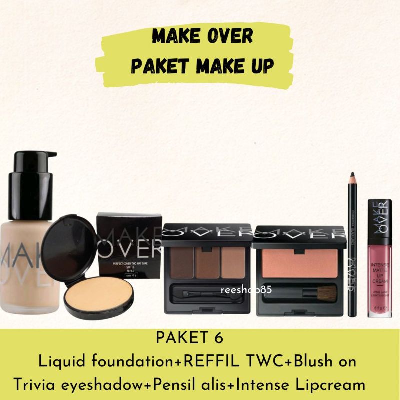 Jual Make Over Paket Make Up Lengkap | Paket Seserahan Pernikahan | Set ...