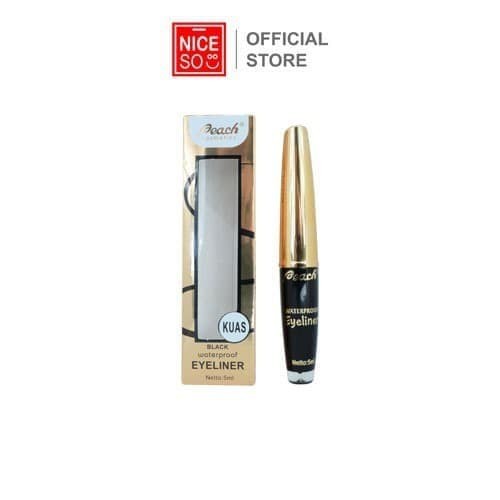 Jual Eye Liner Eyeliner Peach Black (Kuas) | Shopee Indonesia