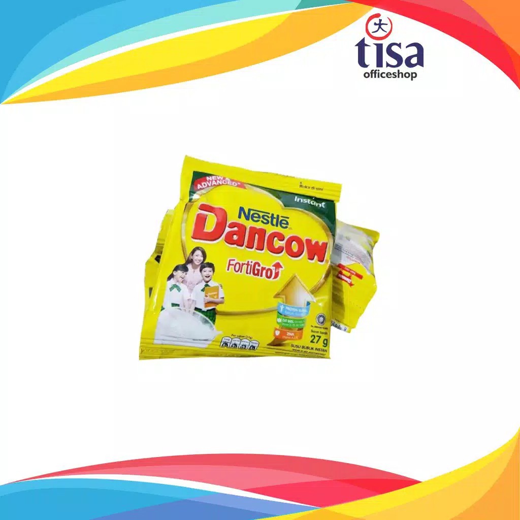 Jual Susu Dancow Fortigo putih sachet 26gr /renceng isi 10 ED JAN 2024 ...