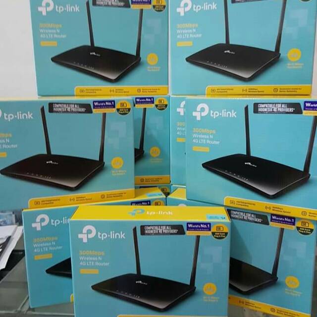 Jual TPLINK TP LINK MR6400 TP-LINK TL WR6400 300Mbps Wireless N 4G LTE ...