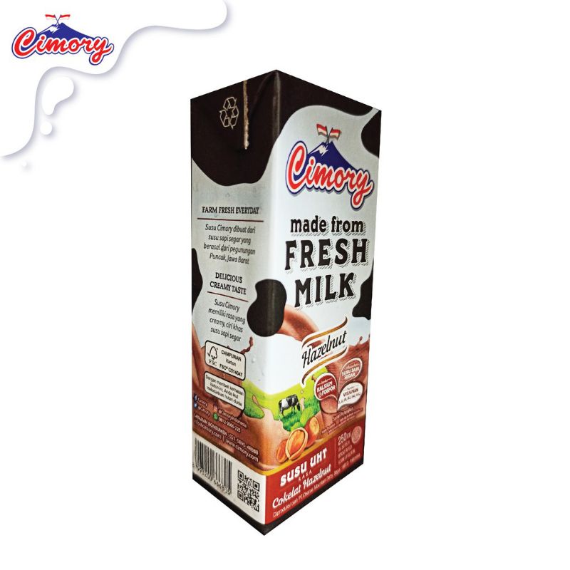 Jual Cimory susu UHT choco series rasa Hazelnut 250ml | Shopee Indonesia