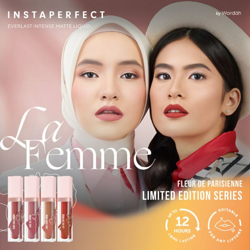 Jual WARDAH Instaperfect Everlast Intense Matte Liquid - Lip Cream ...