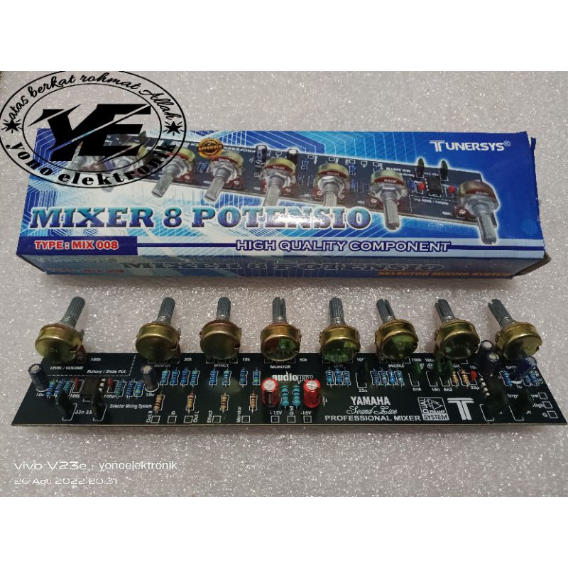 Jual Kit mixser/Kit mixer 8 tunersys | Shopee Indonesia