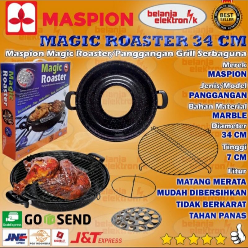 Jual Magic Roaster MASPION 34CM Panggangan / Pemanggang berqualitas ...