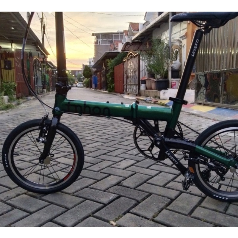 Jual Sepeda lipat FNHON FREEDOM 3 speed 16 inch not gust blast breeze ...