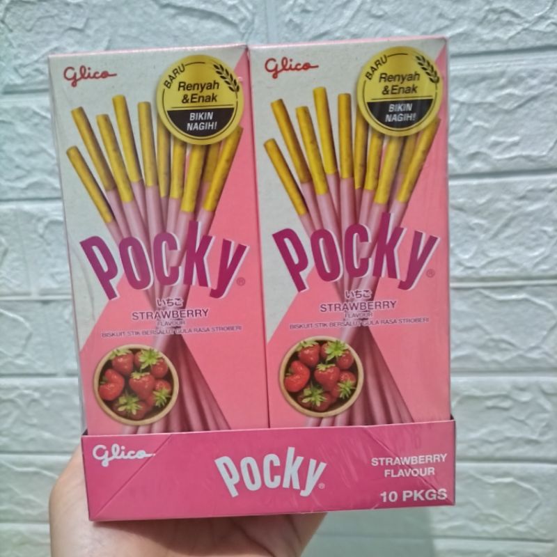 Jual Pocky mini Strawberry 22gr | Shopee Indonesia