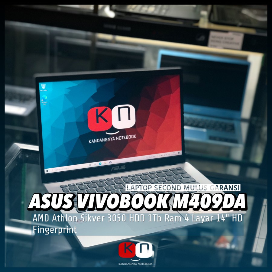Jual Asus Vivobook M409DA Athlon Silver 3050U Not slim 3 Aspire 3 Hp ...