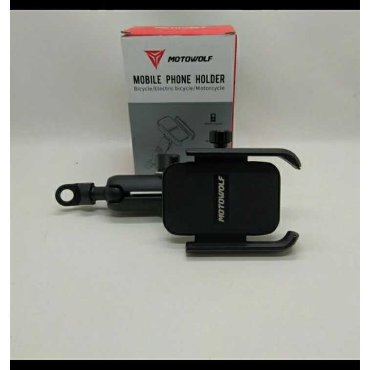 Jual MOTOWOLF HOLDER Handphone Version 3 HOLDER HP 360° MOTOWOLF V3 SPION | Shopee Indonesia