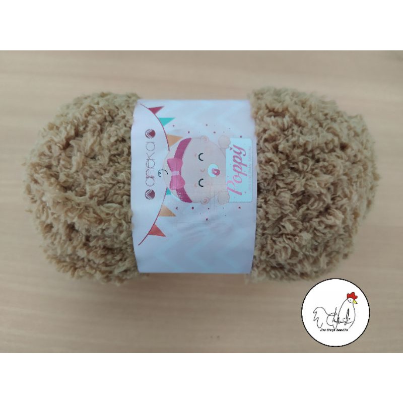 Jual Benang Rajut Poppy - 1809 KREM TUA | Shopee Indonesia