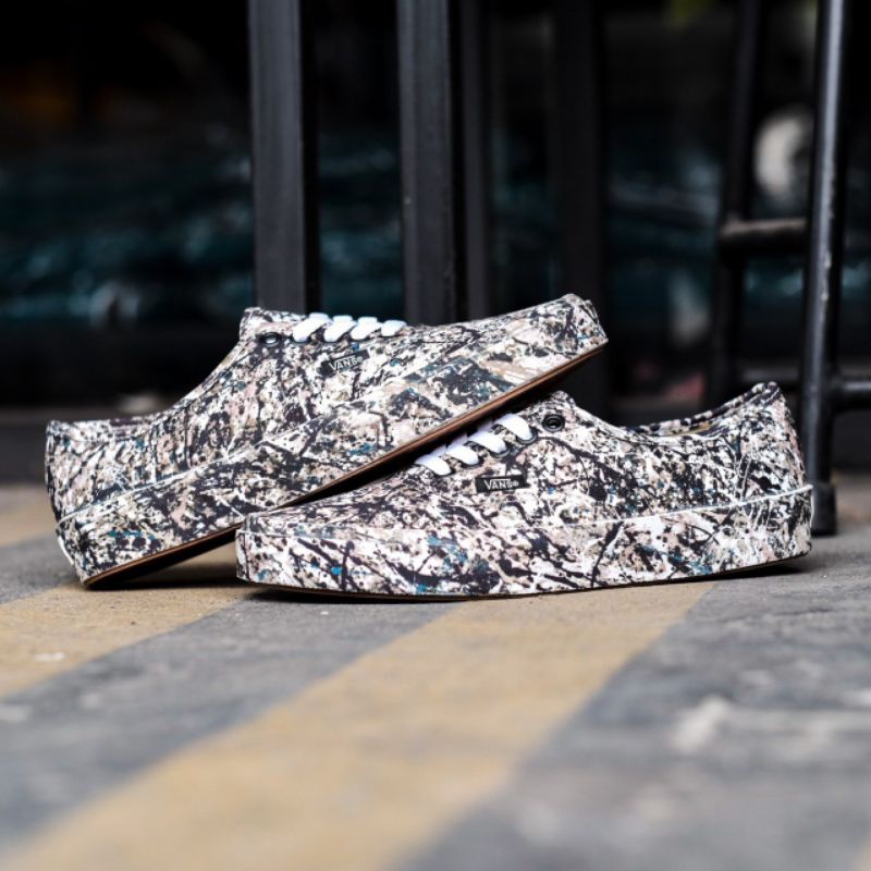 Jual VANS AUTHENTIC MoMA JACKSON POLLOCK | Shopee Indonesia