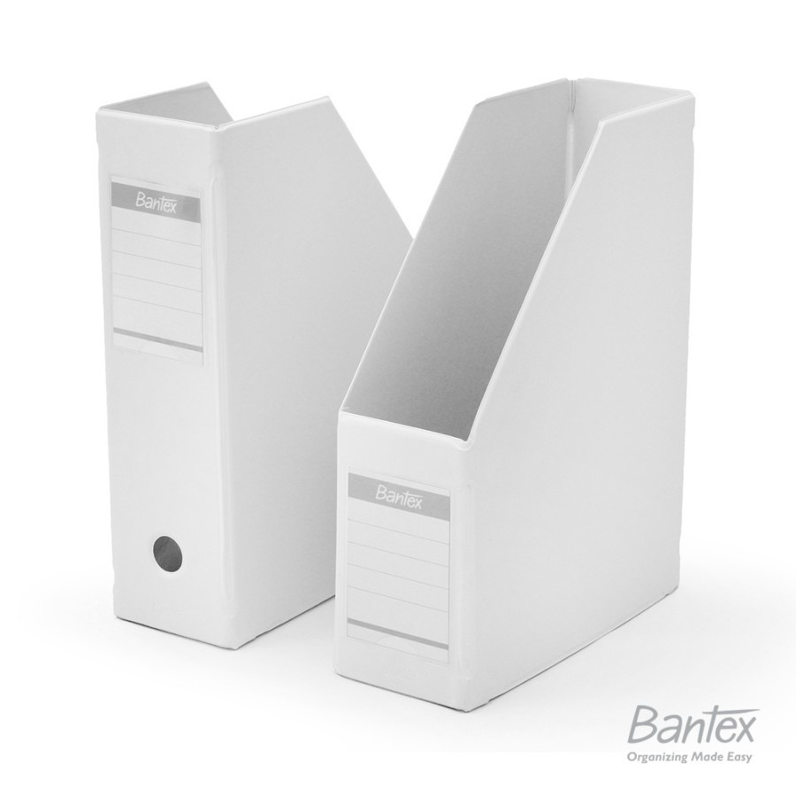 Jual Bantex Box File / Magazine File A4 10 Cm White #4012 (PCS ...