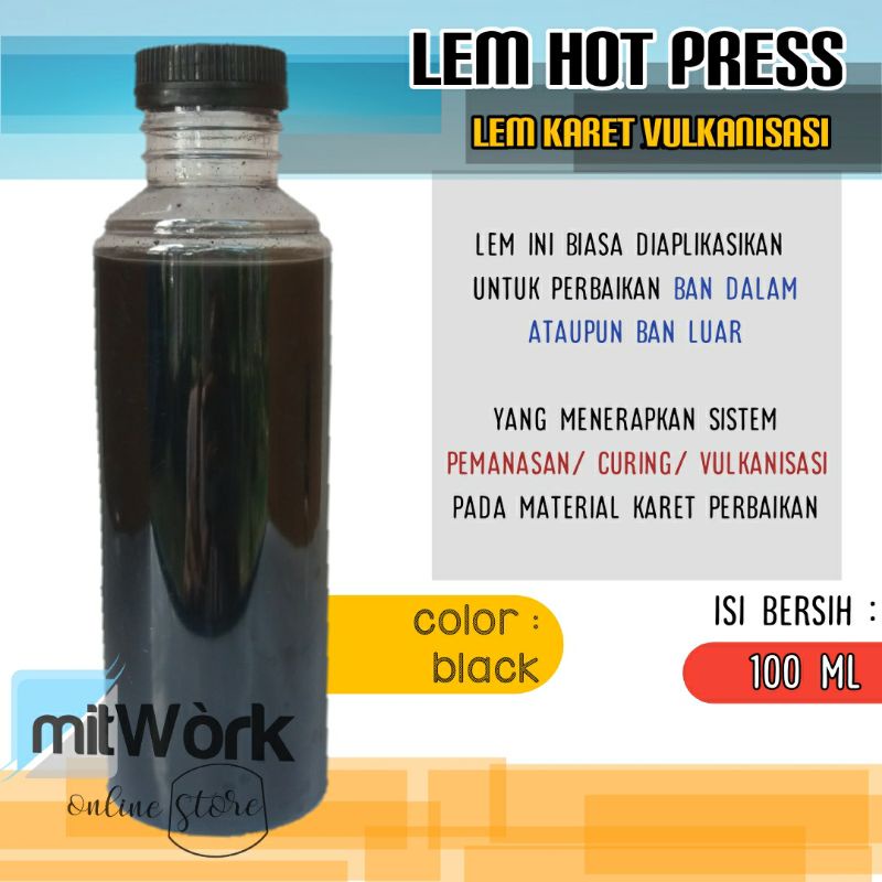 Jual lem vulkanisir / tambal ban bakar (grade-B) - 100ml | Shopee Indonesia