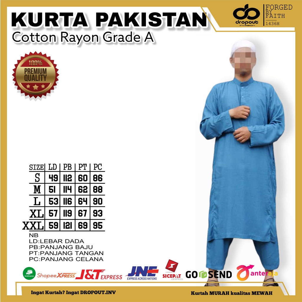 Jual Kurtah Pakistan dropout,,kurta pakistan dot,baju koko muslim ...
