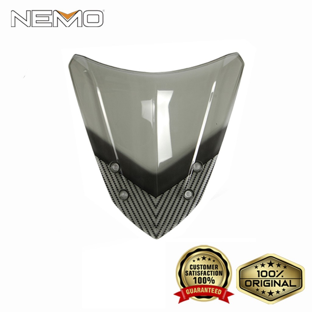 Jual Nemo Windshield Aerox 2 Warna (Air Flow) | Shopee Indonesia