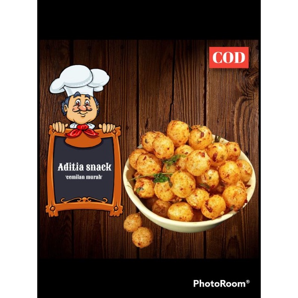 Jual cimol crispy pedas daun jeruk netto 100 gr | Shopee Indonesia