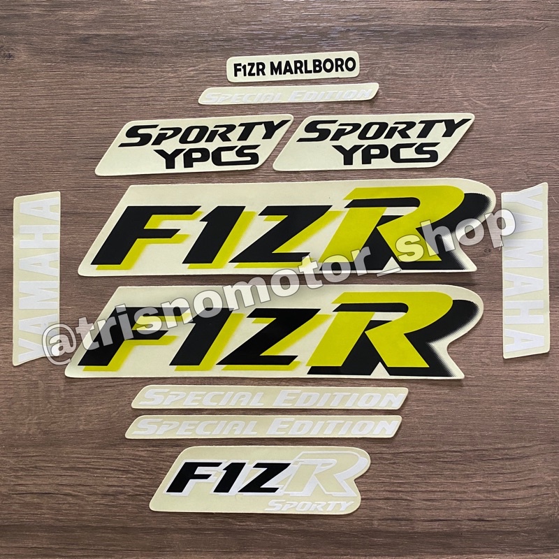 Jual striping body yamaha fiz r f1z r sporty sticker stiker fizr f1zr ...
