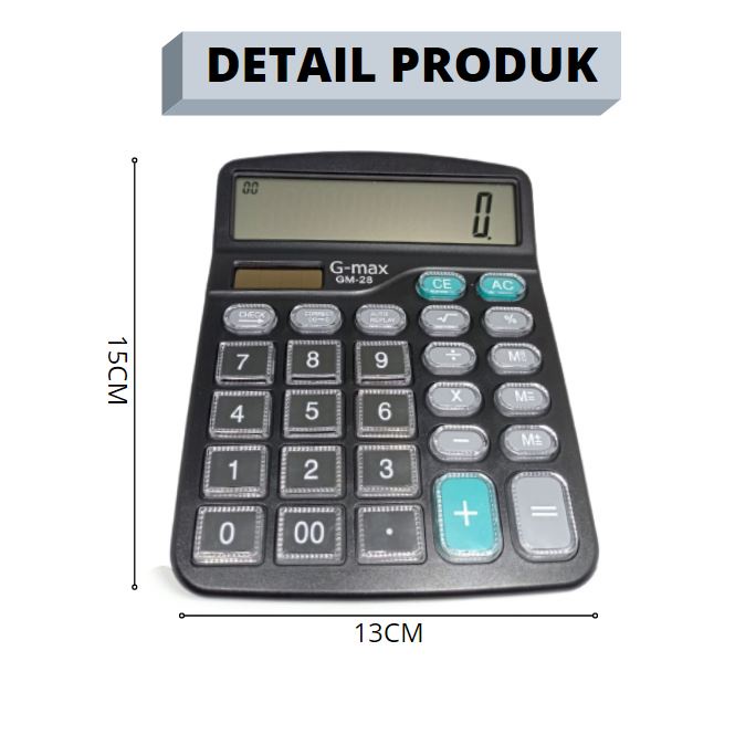 Jual Kalkulator Meja/Calculator Office (12 Digit) | Shopee Indonesia