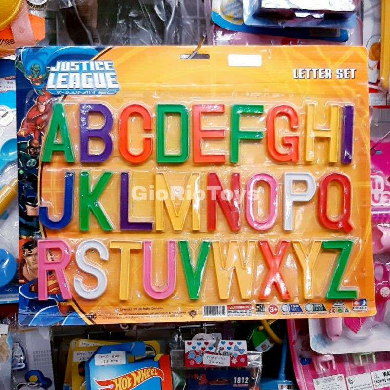 Jual Mainan Alphabet ABC Abjad Huruf Besar Kapital Mainan Edukasi ...