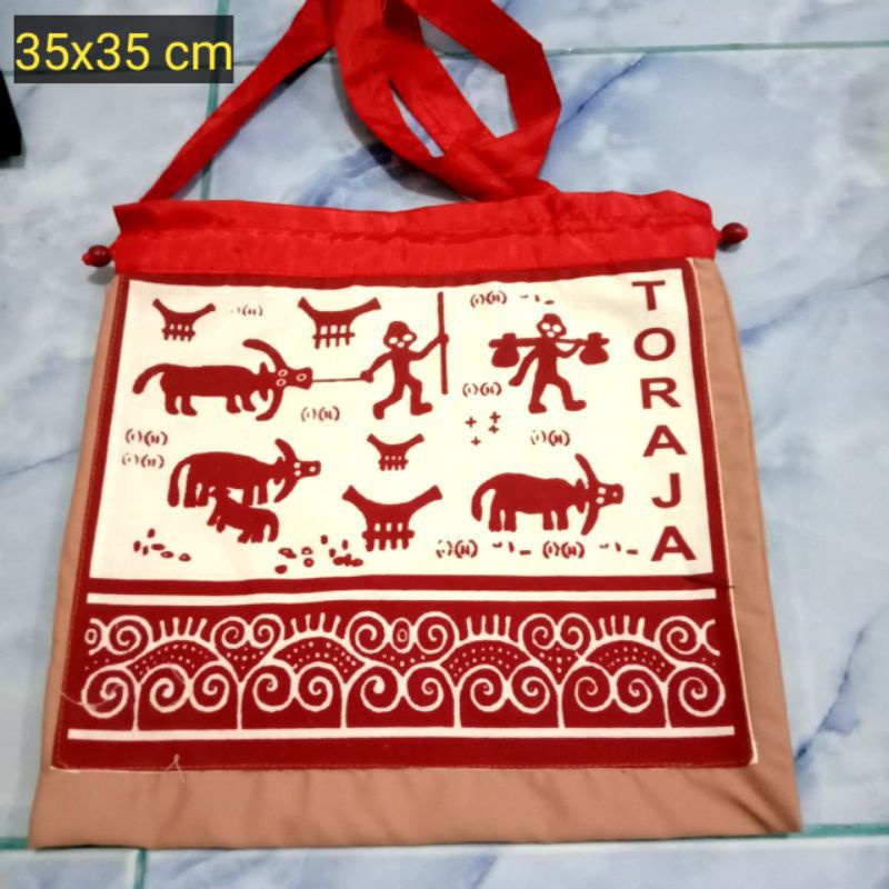 Jual Sepu' Toraja / Tas Salempang / Ukuran 35X35 Cm | Shopee Indonesia