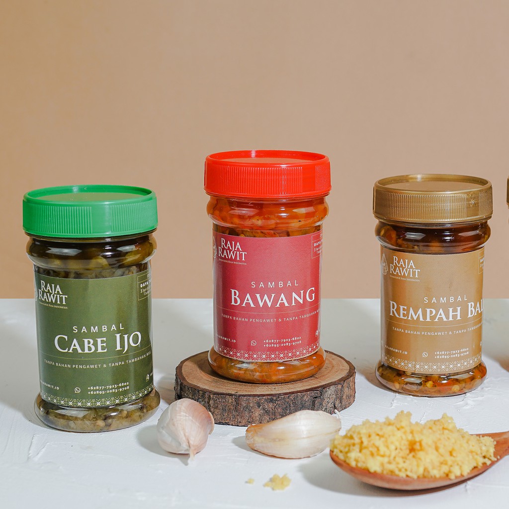 Jual Raja Rawit - Paket 3 Sambal Botol | Shopee Indonesia