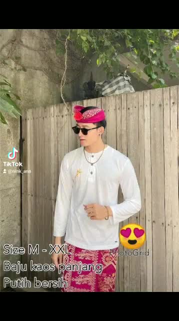 Jual Baju Kaos / Pakaian Adat Bali Anak Cowok / Pakaian Adat Bali Pria ...