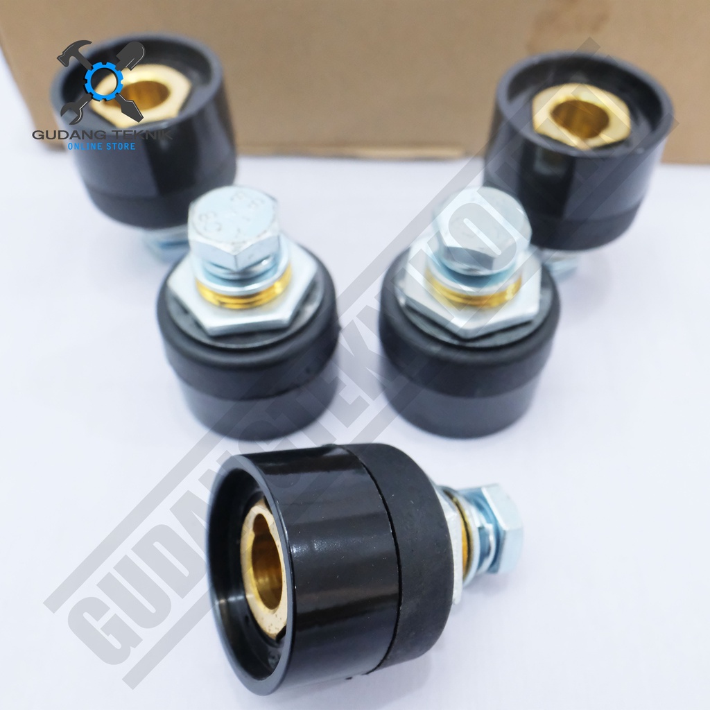 Jual Kabel Konektor Mesin las Female - Male Conector Las Socket 35-50mm ...