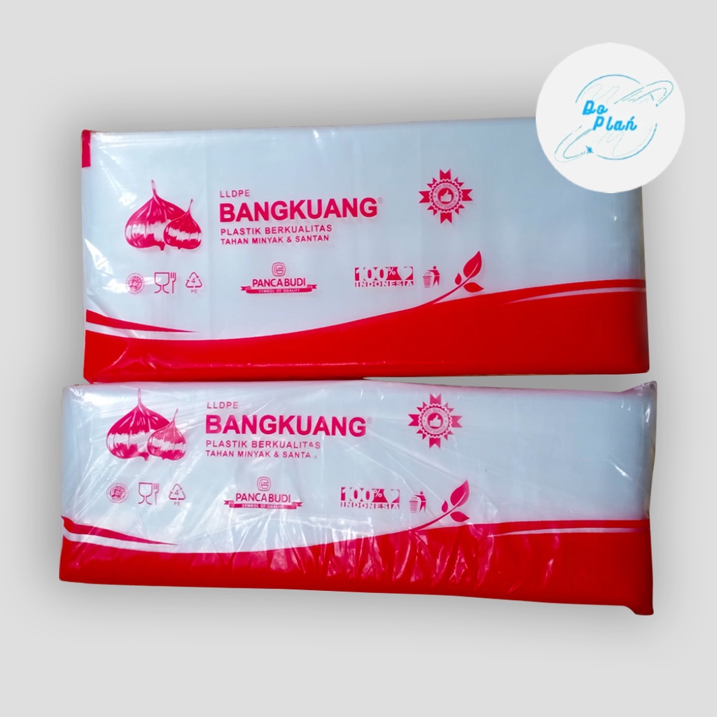 Jual Plastik PE Bangkuang Ukuran Kecil Tanggung Besar Jumbo 7x20cm ...