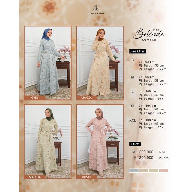 Jual Belinda Drees Ar Rafi | Shopee Indonesia