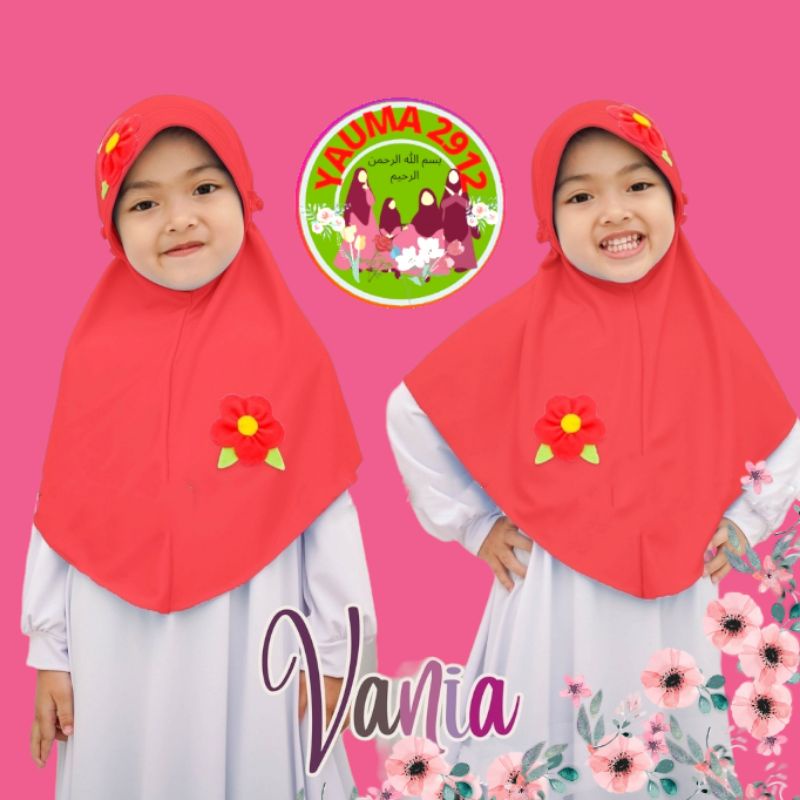 Jual Jilbab Anak TK SD Jilbab Bunga | Shopee Indonesia