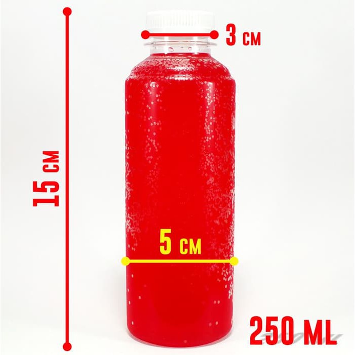 Jual Botol Plastik PET Tabung Almond Kemasan 250 ml | Shopee Indonesia