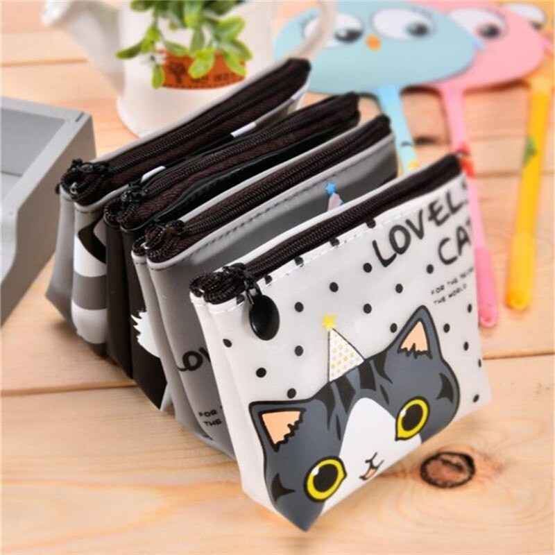 Jual DOMPET KOIN CUTE CAT COIN WALLET KARAKTER KUCING LUCU TEMPAT ...