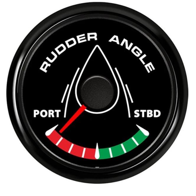 Jual 52Mm Boat Marine Rudder Angle Indicator 0-190 Ohm 8 Color ...