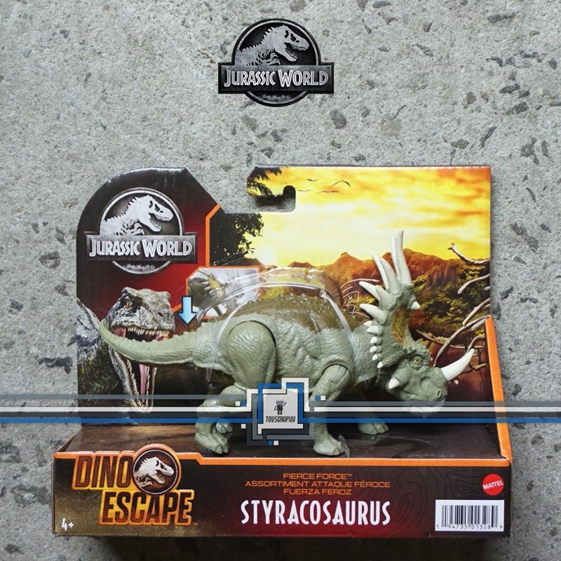 Jual Jurassic World Camp Cretaceous Fierce Force Styracosaurus Figure ...