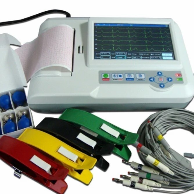 Jual Mesin Electrocardiograph 6 Channel chanel ECG EKG Ecg600g contec ...