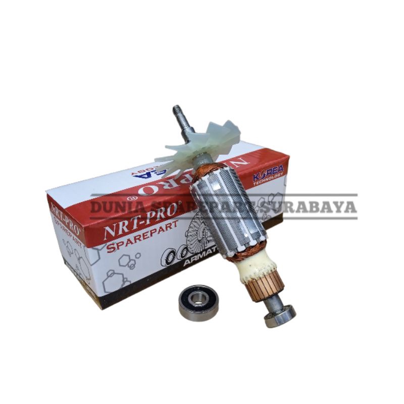 Jual Armature Disc Grinda Maktec MT90 / Angker Dinamo Gerinda MT 90 ...