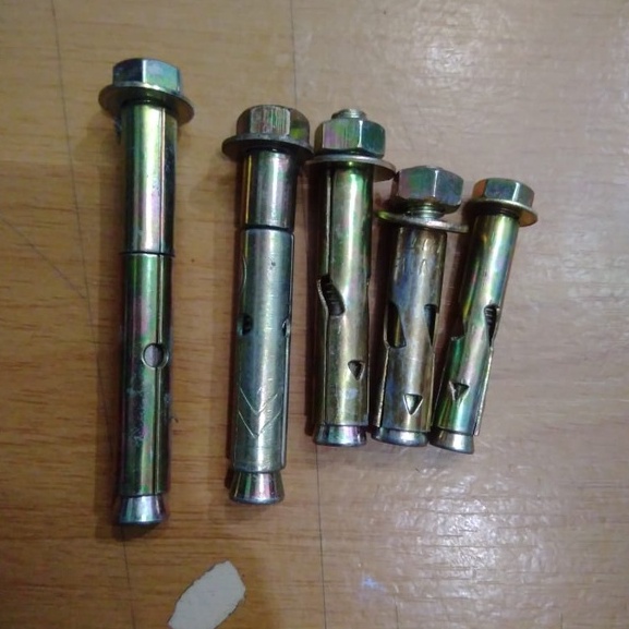 Jual DYNABOLT 8x50 ZINC YELLOW / DYNABOLT BESI KUNING 8MMx50MM | Shopee ...