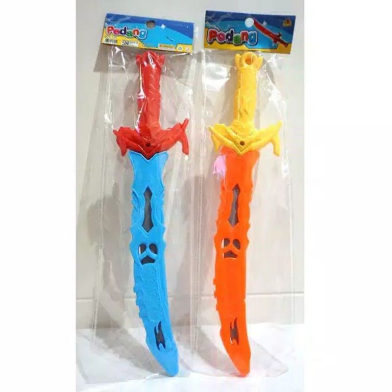 Jual Mainan Pedang Plastik Warna Ukuran Medium Shopee Indonesia