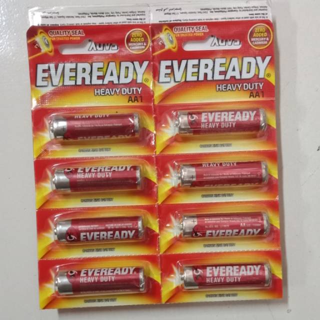 Jual Batu Baterai Eveready AA Satuan / Batu Baterai Jam Dinding Satua ...
