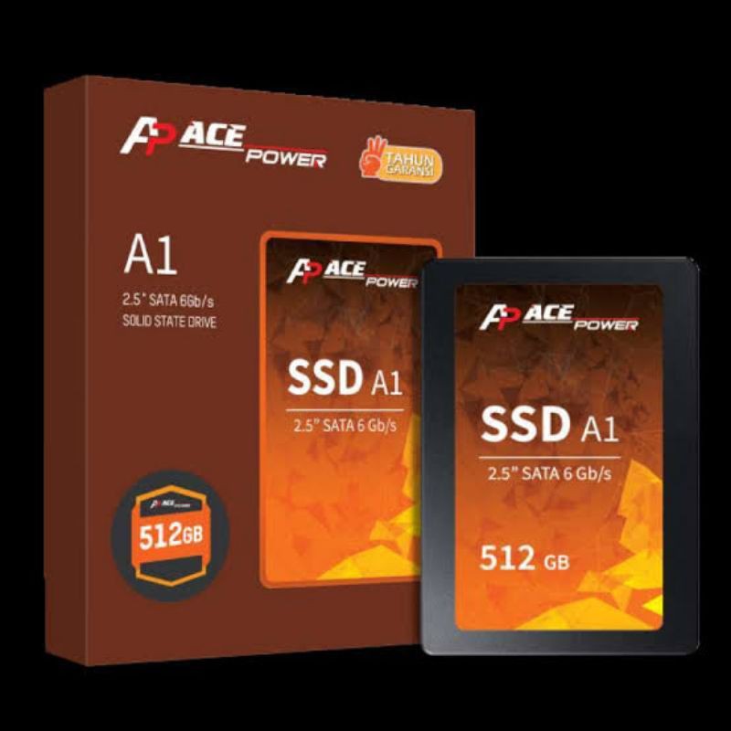 Jual SSD ACE POWER 512GB A1 Sata III 6Gbps 2.5 inci | Shopee Indonesia