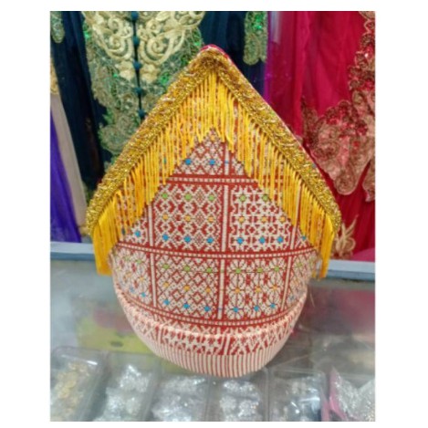 Jual topi adat batak segitiga songket rumbai | Shopee Indonesia