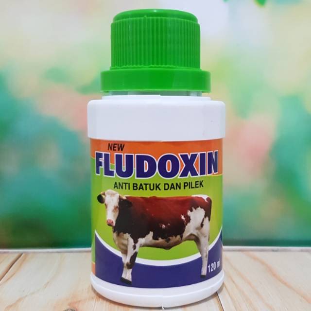 Jual FLUDOXIN 120ml Obat Flu Batuk Pilek Sapi Kerbau Kambing Domba Kuda ...