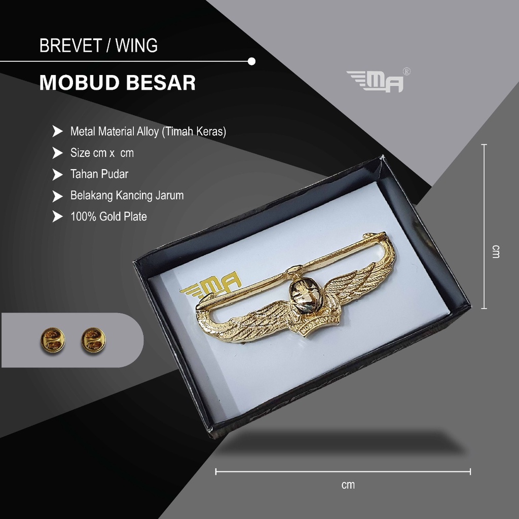 Jual WING MOBUD RAIDER PDH BRIVET BREVET PIN MOBUD RAIDER | Shopee ...