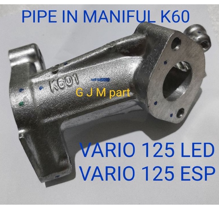 Jual PIPE IN K60 INTAKE INTEK MANIFUL MANIFOLD MANIPUL HONDA VARIO 125 ...