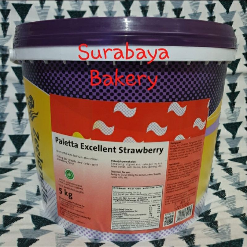 Jual Paletta Strawberry zeelandia/Selai Strawberry 5kg | Shopee Indonesia