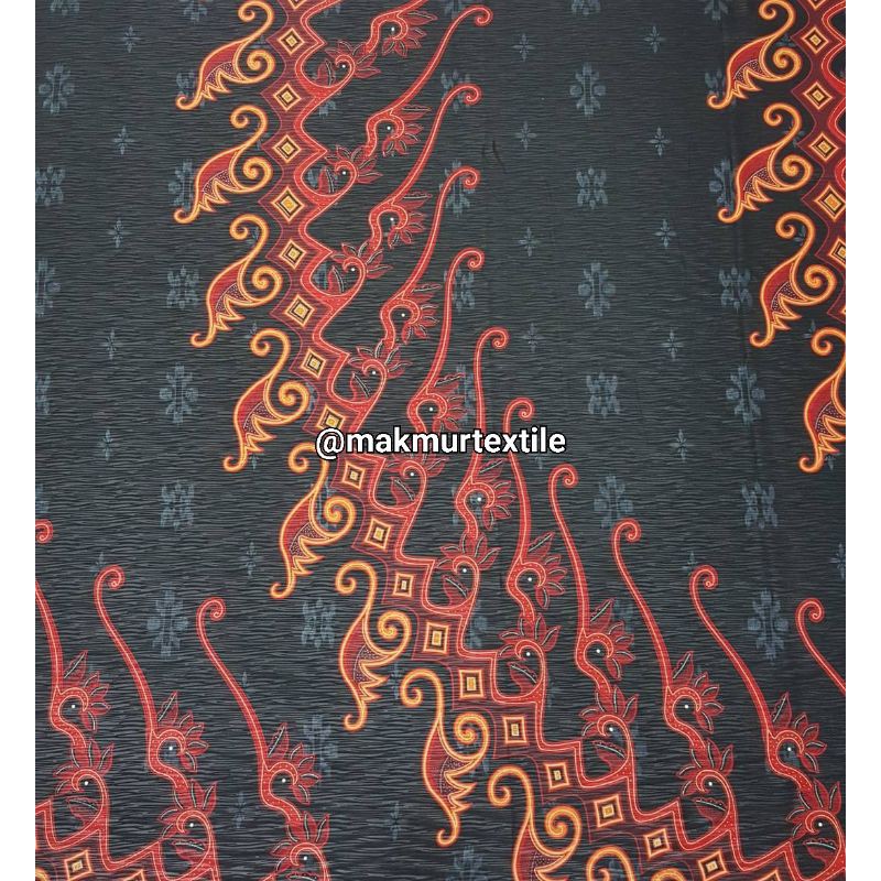 Jual Kain Batik Sutra Halus #62 / Batik Silky Emboss / Batik Pola | Shopee Indonesia